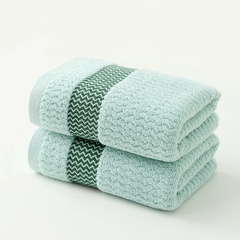 Lot de 2 serviettes de bain cotton – Boutique Ecom